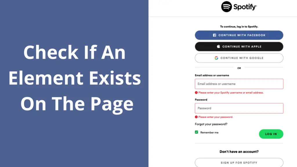 Selenium Check If Element Exists Here s How To Code It